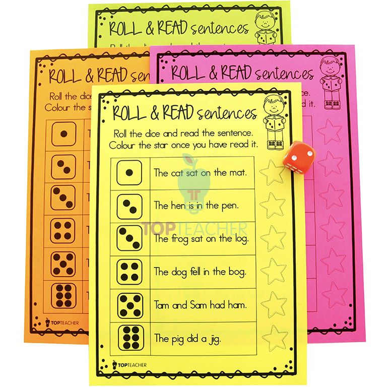 Roll And Read Template
